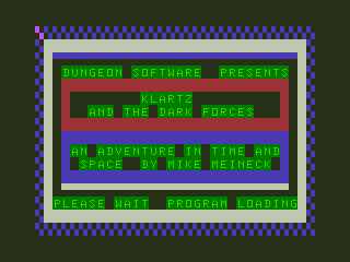 Klartz and the Dark Forces (1984) - MobyGames