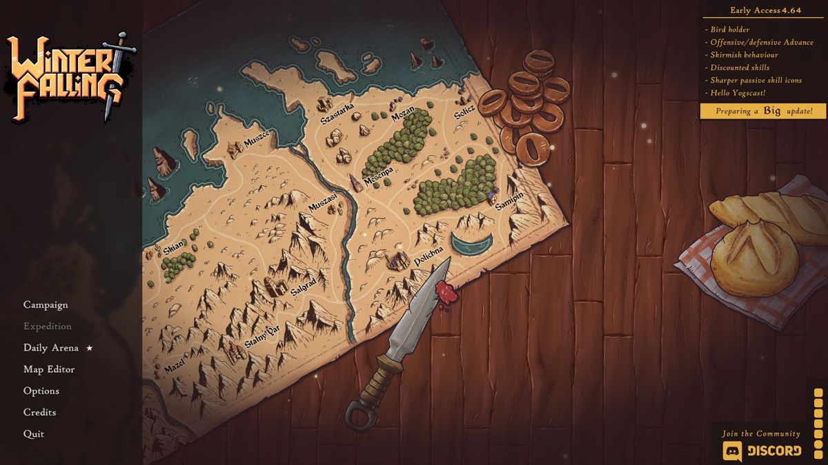 Screenshot of Winter Falling: Battle Tactics (Windows, 2022) - MobyGames