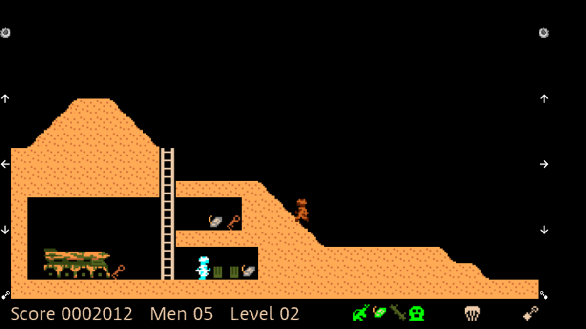 Screenshot of The Saddam Hussein Game (Windows Phone, 1991) - MobyGames