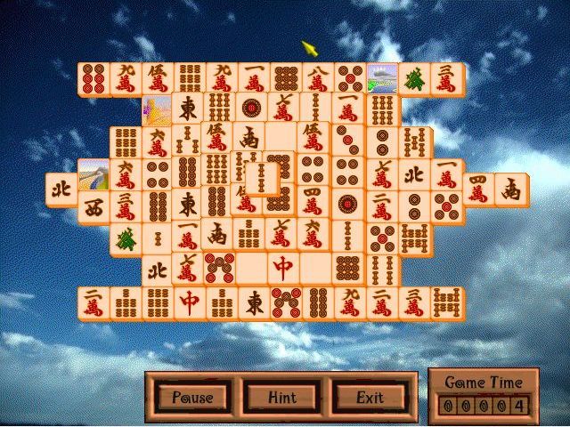 Screenshot of MahJongg (Windows, 2000) - MobyGames