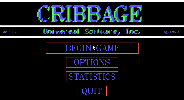 Cribbage (1993) - MobyGames