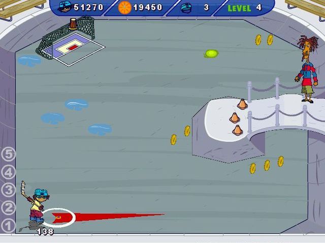 Screenshot of Rocket Power: Extreme Arcade Games (Windows, 2001 ...