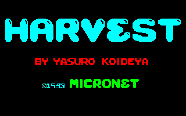 Harvest (1983) - MobyGames