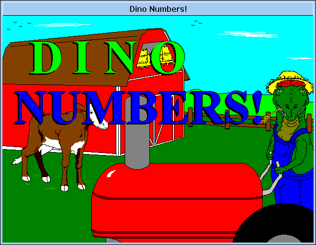 Dino Numbers (1994) - MobyGames
