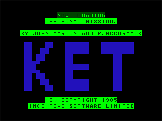 The Ket Trilogy (1984) - MobyGames