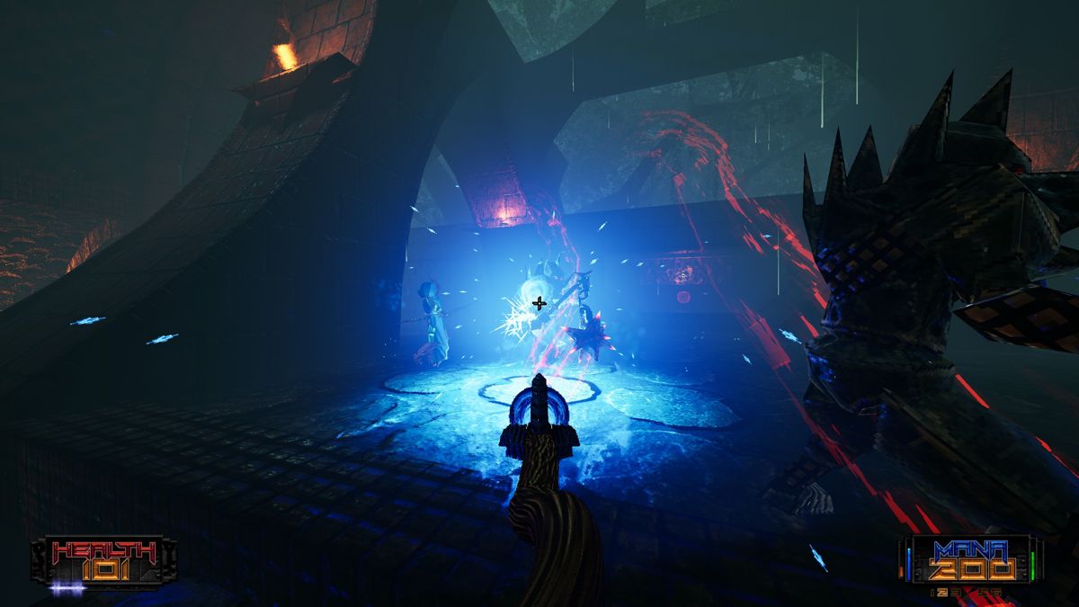 Screenshot of Amid Evil: The Black Labyrinth (Windows, 2023) - MobyGames