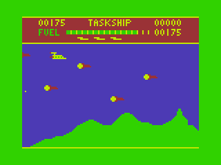 Screenshot of Taskship (Dragon 32/64, 1983) - MobyGames