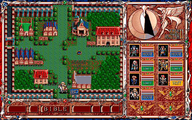 Screenshot of Bible Master 2: The Chaos of Aglia (FM Towns, 1994 ...