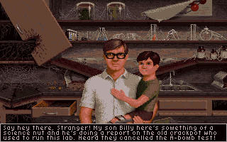 Screenshot of It Came from the Desert II (Amiga, 1990) - MobyGames