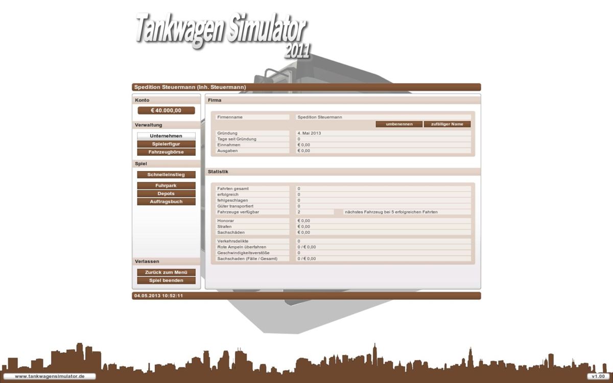 Tanker Truck Simulator 2011 screenshots - MobyGames