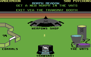 Screenshot of Mail Order Monsters (Commodore 64, 1985) - MobyGames