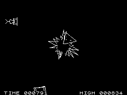 Screenshot of Schizoids (ZX Spectrum, 1983) - MobyGames