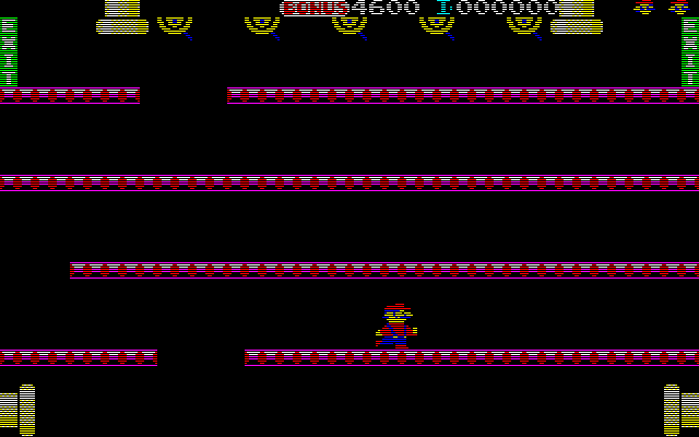 Screenshot of Mario Bros. Special (PC-98, 1984) - MobyGames