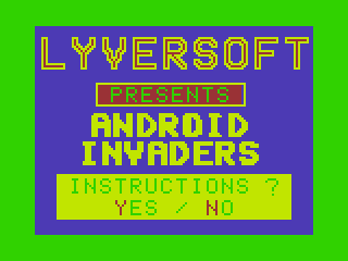 Android Invaders (1983) - MobyGames