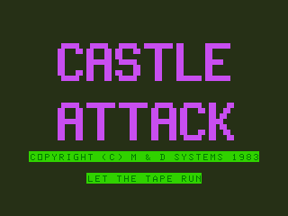 Castle Attack (1983) - MobyGames