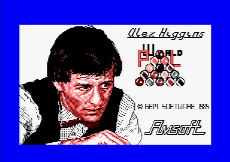 Alex Higgins World Pool (1985) - MobyGames