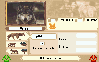 Screenshot of Wolf (DOS, 1994) - MobyGames