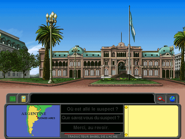 Screenshot of Where in the World Is Carmen Sandiego? (Windows, 1998 ...