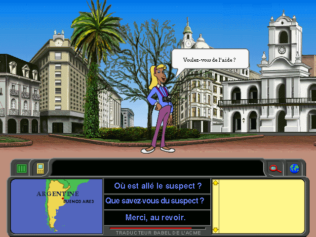 Screenshot of Where in the World Is Carmen Sandiego? (Windows, 1998 ...