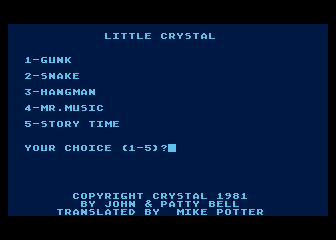 Little Crystal Releases - MobyGames