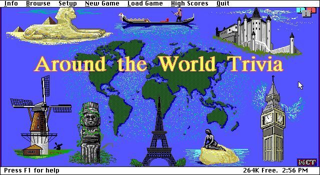 Around the World Trivia (1992) - MobyGames