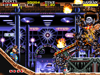 Screenshot of OSman (Arcade, 1996) - MobyGames
