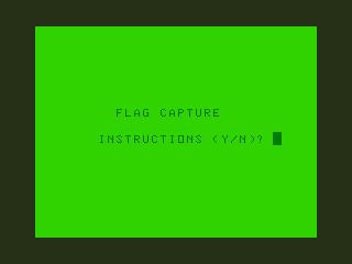 Flag Capture (1982) - MobyGames