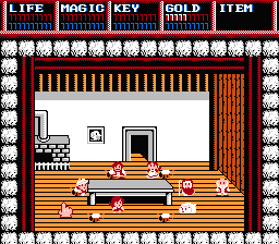 Screenshot of Legacy of the Wizard (NES, 1987) - MobyGames