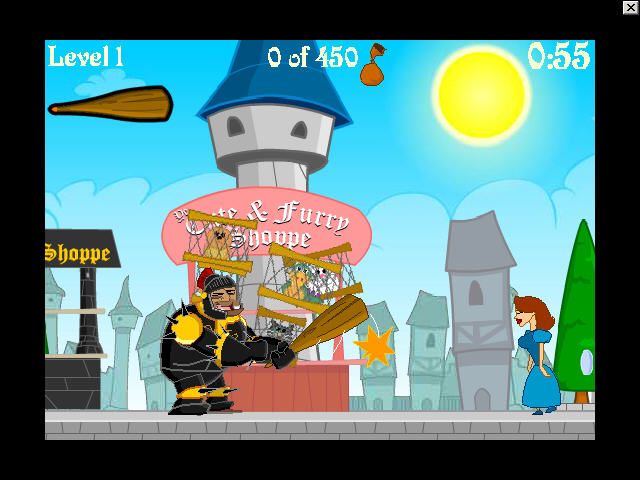 Screenshot of The Black Knight (Browser, 2005) - MobyGames