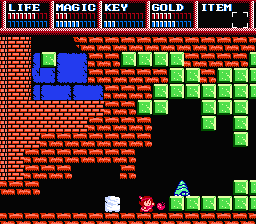 Screenshot of Legacy of the Wizard (NES, 1987) - MobyGames