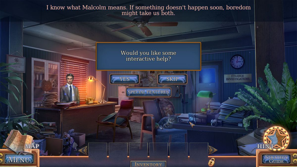 Screenshot of Strange Investigations: Two for Solitaire (Collector's ...