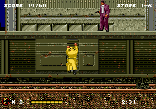 Screenshot of Dick Tracy (Genesis, 1990) - MobyGames