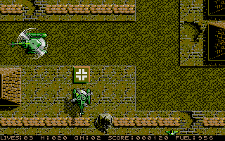 Screenshot of Apache Flight (Atari ST, 1992) - MobyGames