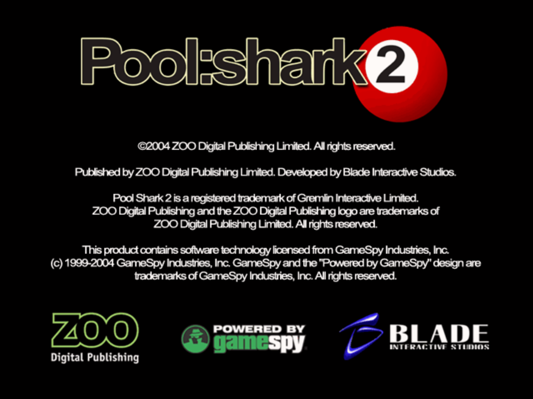 Pool:shark 2 screenshots - MobyGames