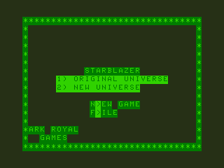 Starblazer (1983) - MobyGames
