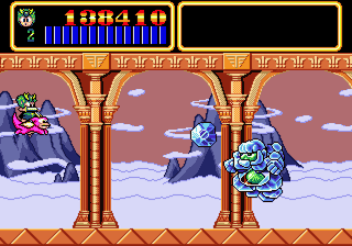 Screenshot of Monster Lair (Genesis, 1988) - MobyGames