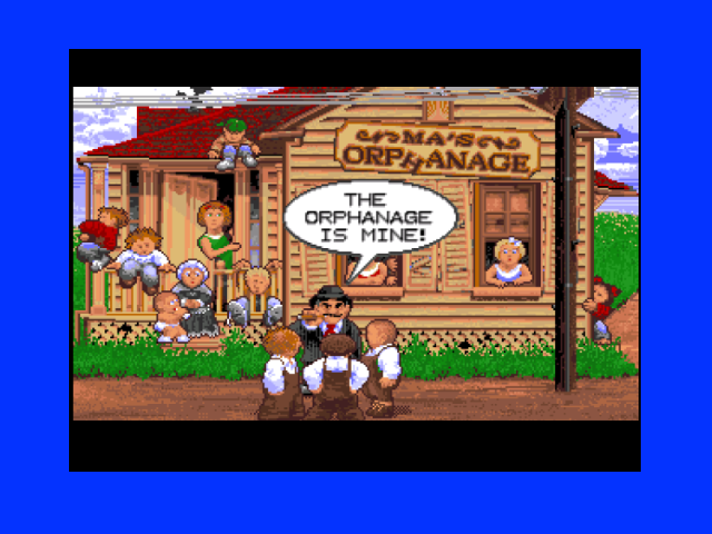 Screenshot of The Three Stooges (Apple IIgs, 1987) - MobyGames