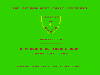 Protector (1983) - MobyGames