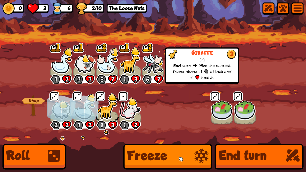 Screenshot of Super Auto Pets (Windows, 2021) - MobyGames