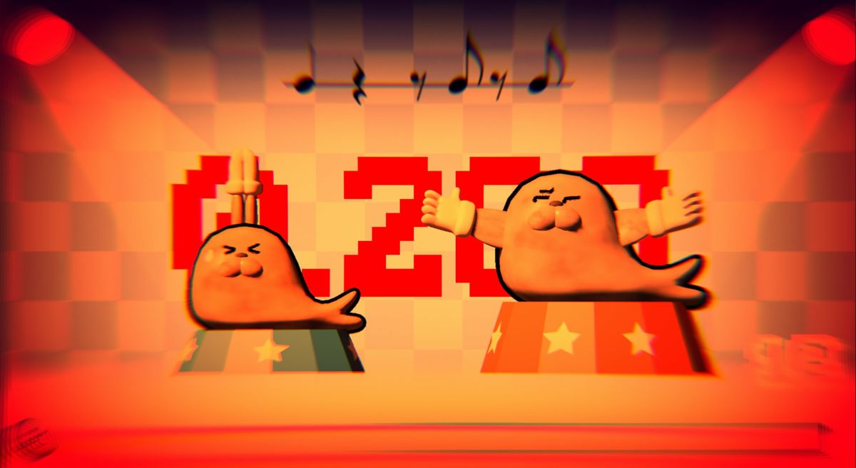 Screenshot of Rhythm Hell (Windows, 2023) - MobyGames