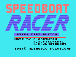 Speedboat Racer (1987) - MobyGames