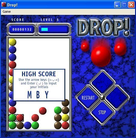 Screenshot of Drop! (Windows, 2002) - MobyGames