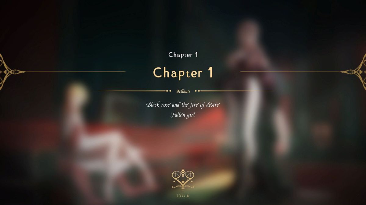 Screenshot of Fallen Girl: Black Rose and the Fire of Desire (Windows, 2021) - MobyGames