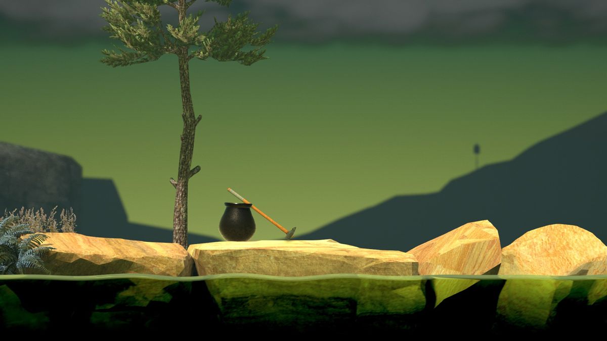 Screenshot of Getting Over It with Bennett Foddy (Windows, 2017 ...