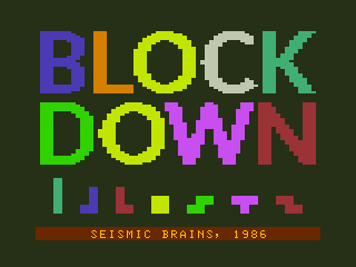 Blockdown (2020) - MobyGames