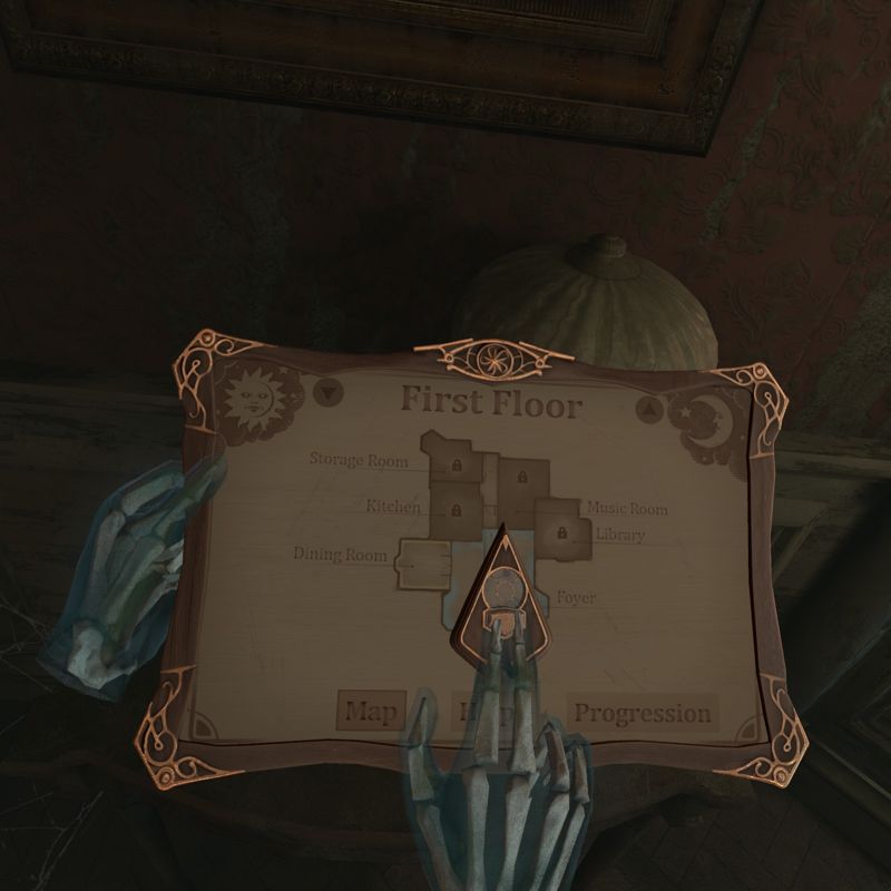 Screenshot of The 7th Guest VR (Windows, 2023) - MobyGames