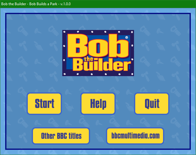 Screenshot of Bob the Builder: Bob Builds a Park (Windows, 2002) - MobyGames