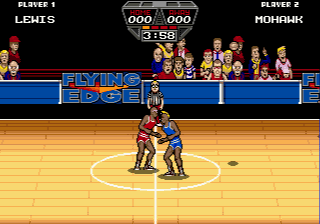 Screenshot of Arch Rivals (Genesis, 1989) - MobyGames