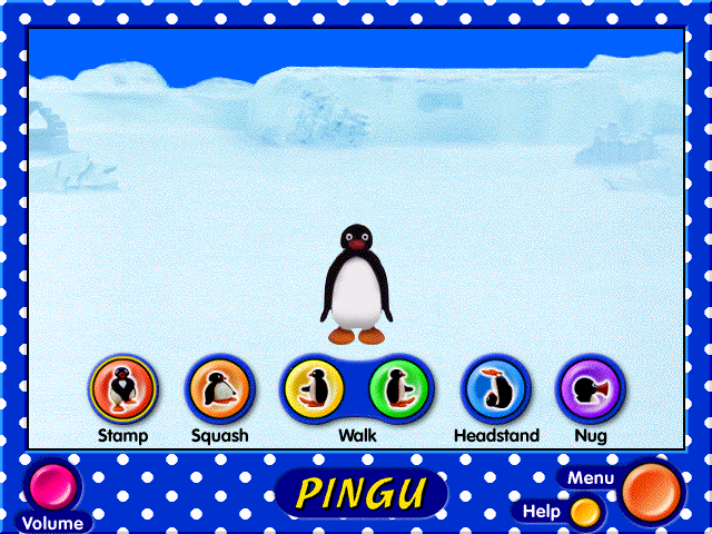 Screenshot of Pingu: A Barrel of Fun! (Windows, 1997) - MobyGames