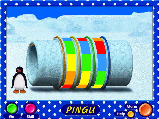Screenshot of Pingu: A Barrel of Fun! (Windows, 1997) - MobyGames